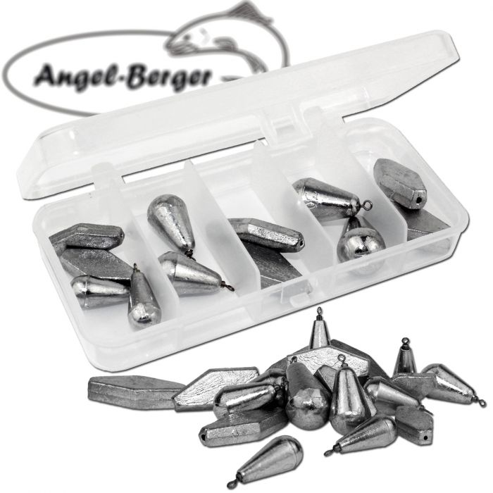 Angel Berger Bleisortiment mit Box gemischt