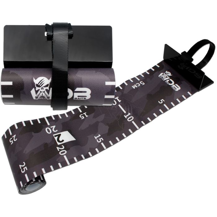 Wild Devil Baits Rollup Measure Scale Fish Ruler Fisch Maßband ...